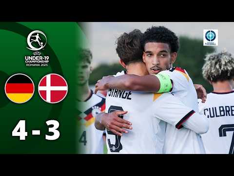 Spektakel zum Auftakt! Stange trifft doppelt bei DFB-Sieg | Deutschland U19 - Dänemark U19