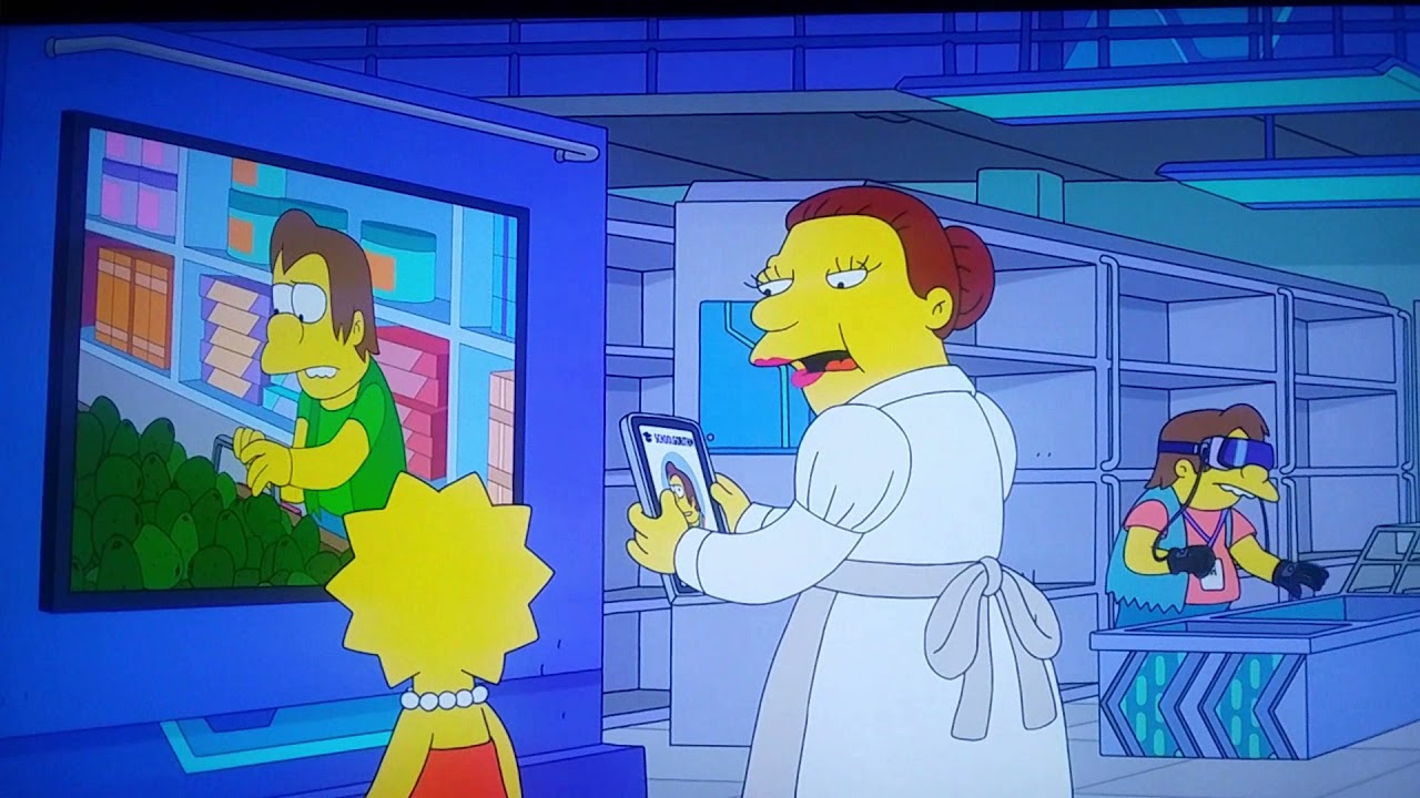 Simpsons- grocery gig worker. Funny 4 shoppers: Instacart, Shipt, Prime ...