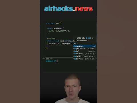 Slicing The Enum with EnumSet.of #java #shorts #coding #airhacks - YouTube