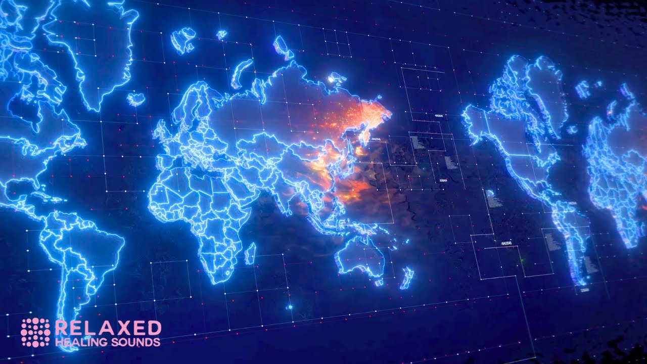 Dark World Journey: Relaxing Ambient Music with a Mesmerizing Map ...