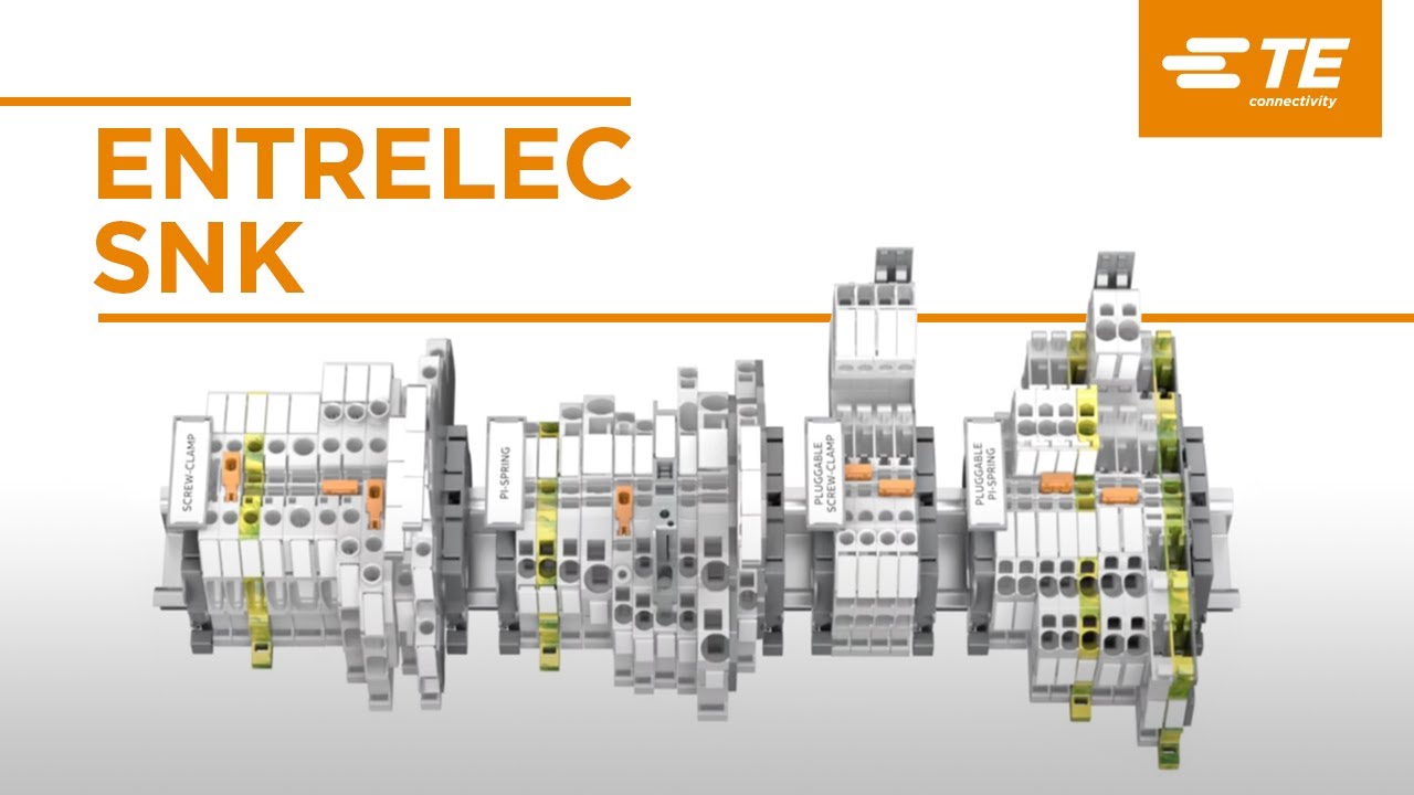 TE’s ENTRELEC SNK Terminal Blocks Provide Flexible Connection Solution ...
