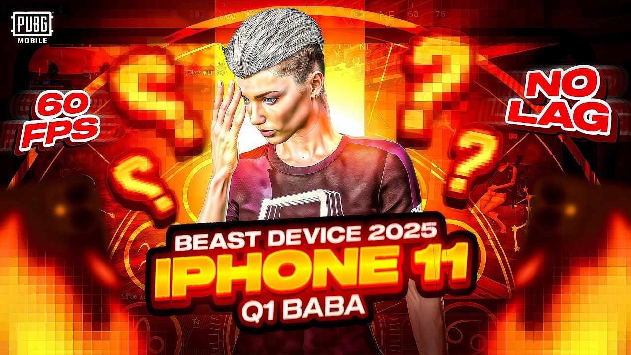 WHEN BEAST PLAYER ☠️ PLAY ON BEAST DEVICE IPHONE 11 💀🔥 ULTIMATE ROYAL ...