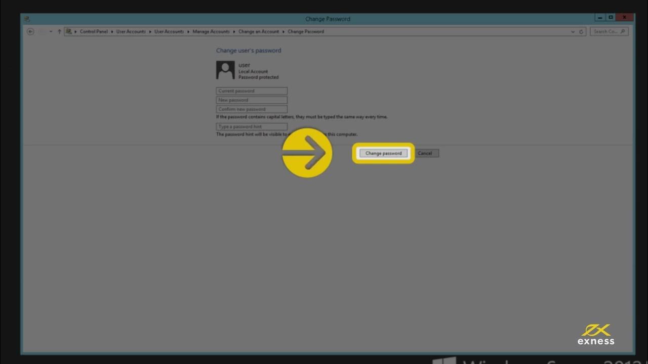 Exness VPS PASSWORD Update Tutorial ｜ CHANGE PASSWORD VPS Step By Step - YouTube