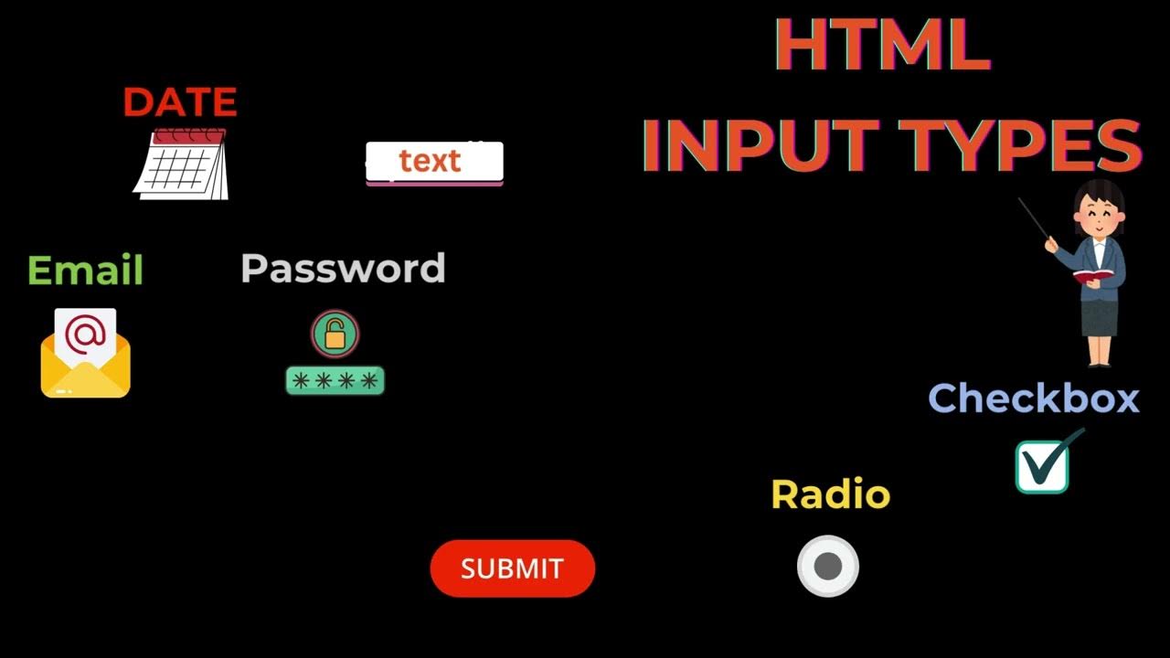 HTML Forms & Input types #html5 #webdevelopement #education # ...
