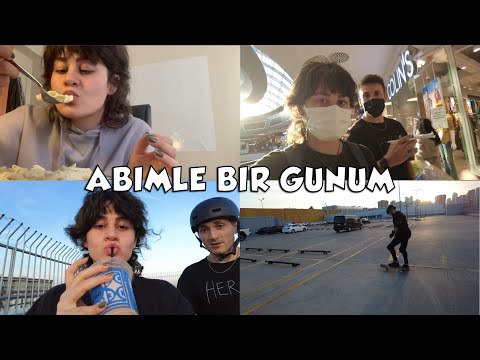 VLOG I Abimle bomboş bir gün  @mtsadjhsdjsfj