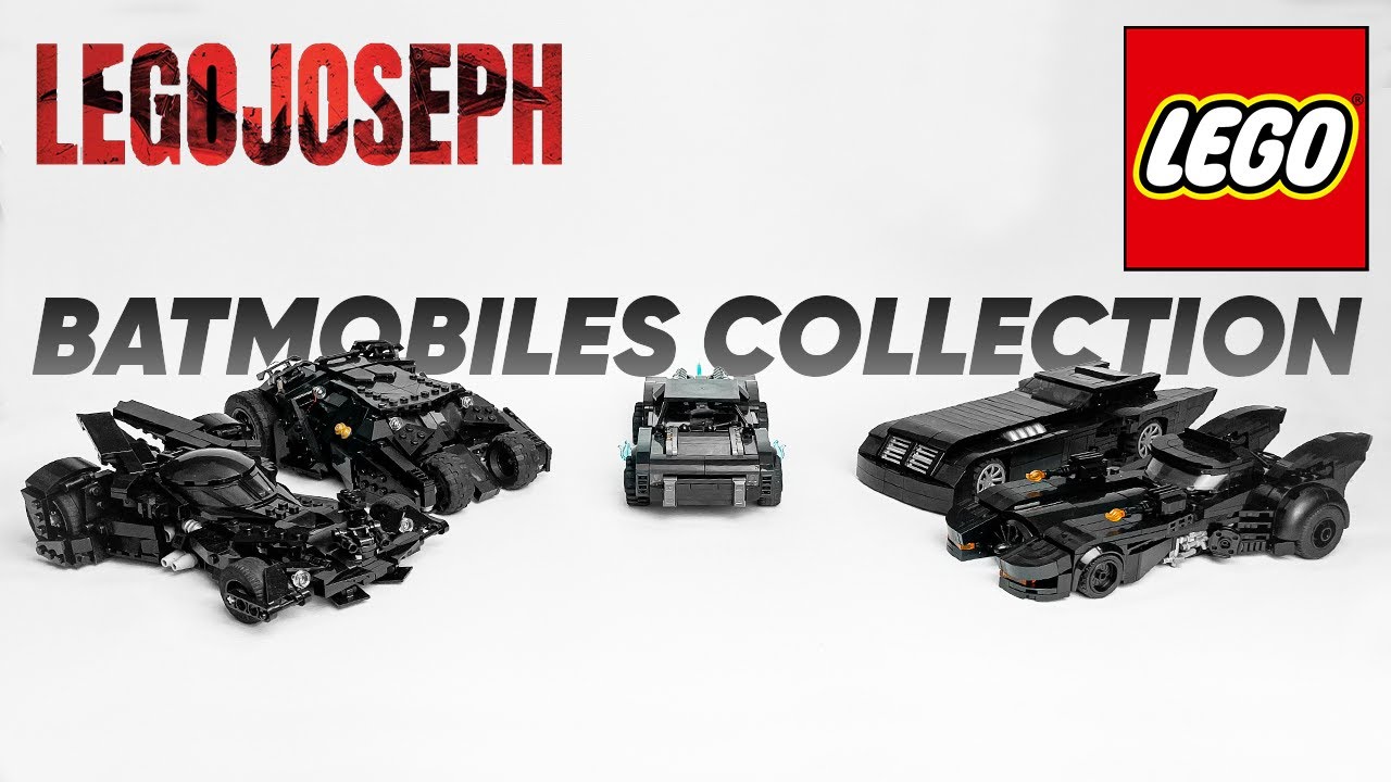 My Lego Batmobiles collection - LEGO Batman MOC - YouTube