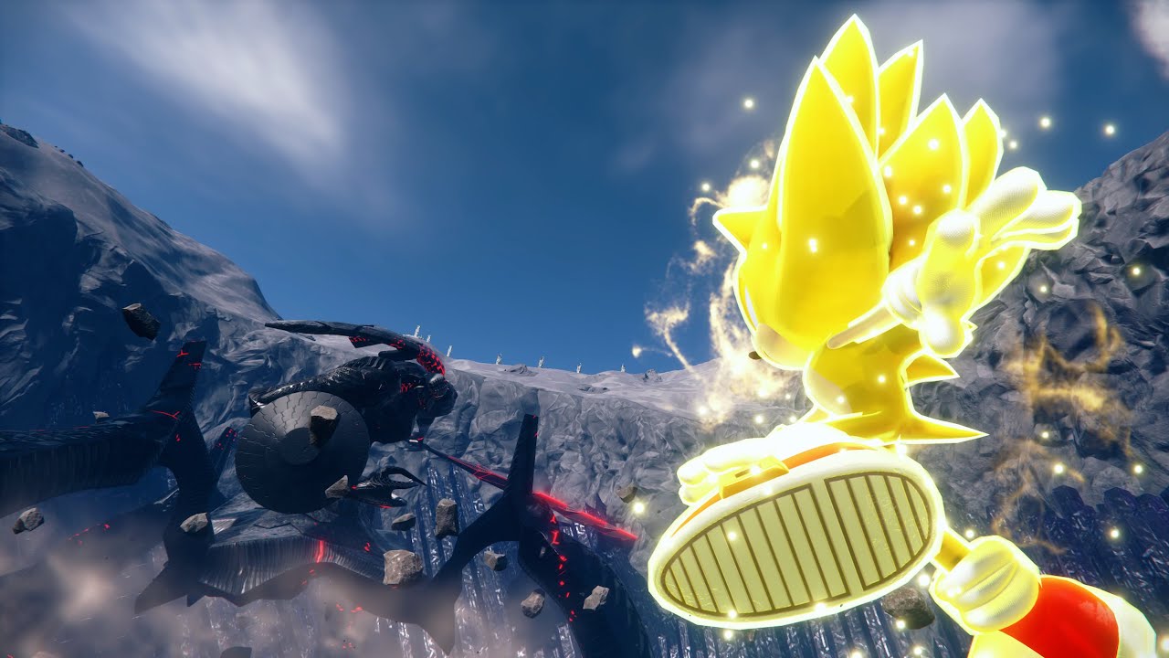 Sonic Frontiers: Titan Knight Boss Fight (PC 4K) - YouTube