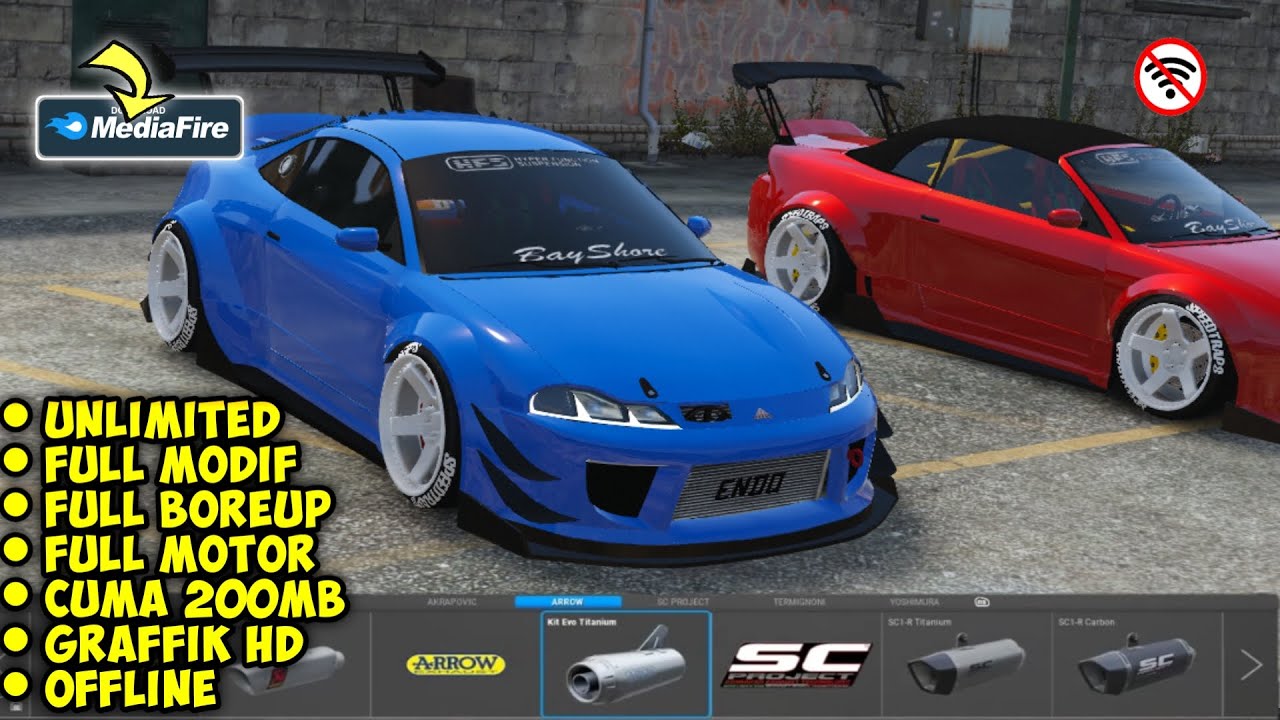 Game Balap/JDM Graffik UHD Full Modifikasi & Bodykit Bebas Pilih Mobil ...