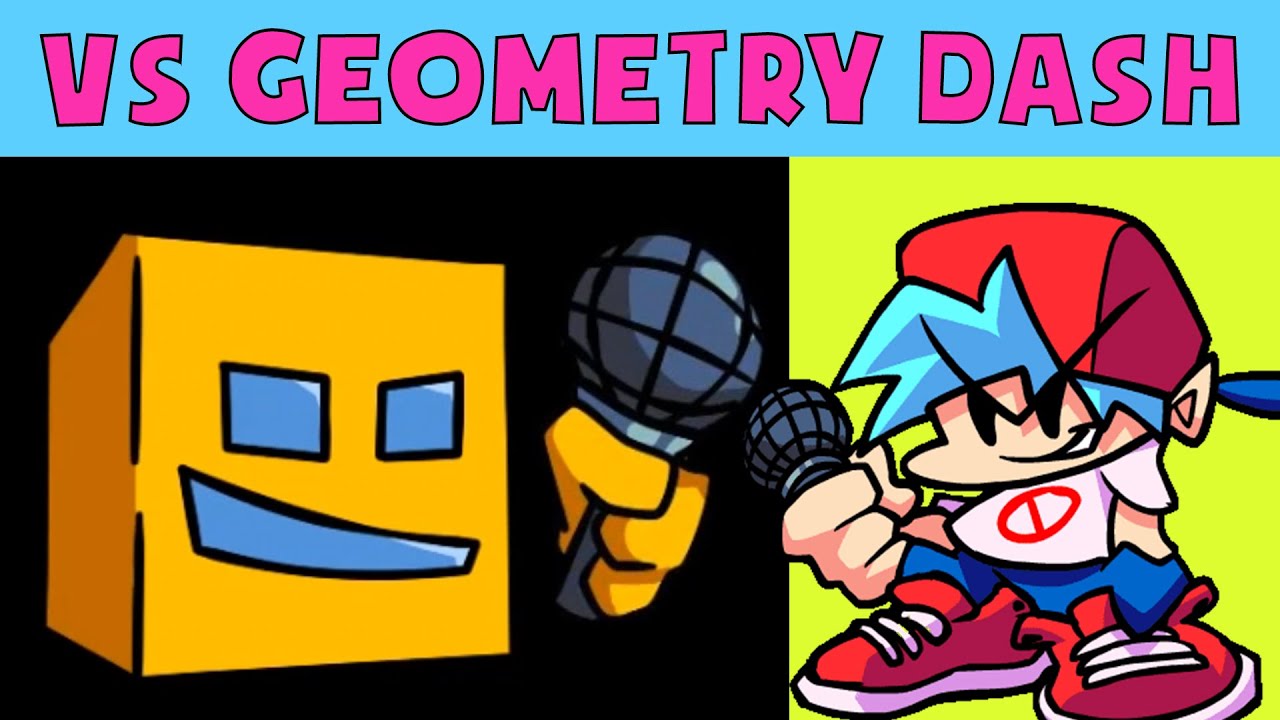 Friday Night Funkin vs Geometry Dash WEEK [FNF MOD/HARD] - YouTube