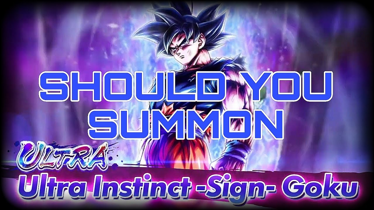 Should You Summon For ULTRA Ui Omen Goku, uhh YES // Dragon Ball ...