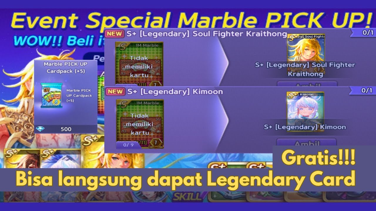 Event Spesial Marble Pick Up Terbaru | Line let’s Getrich - YouTube