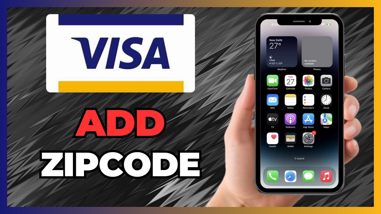 How to Add Zip Code to Vanilla Gift Card - 2025 - YouTube