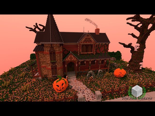 Minecraft Haunted Mansion Blueprint