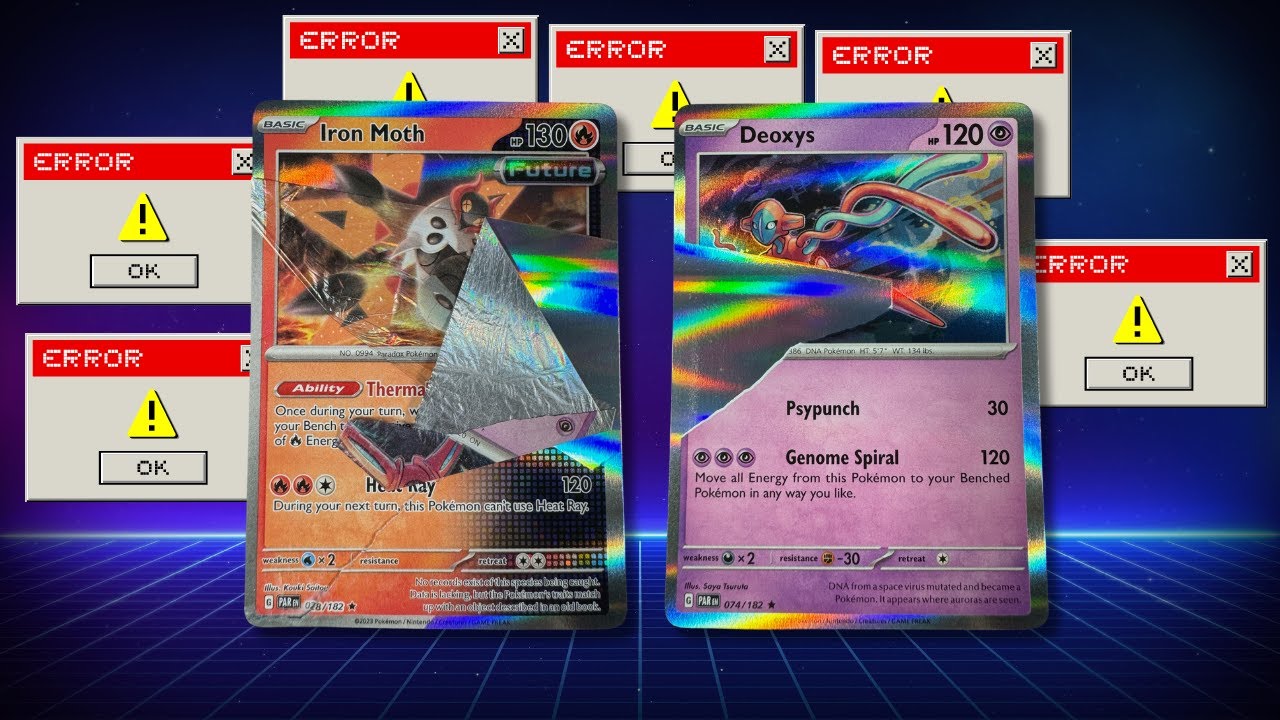Grading Some INSANE Pokemon Error Cards that I Pulled!!! - YouTube