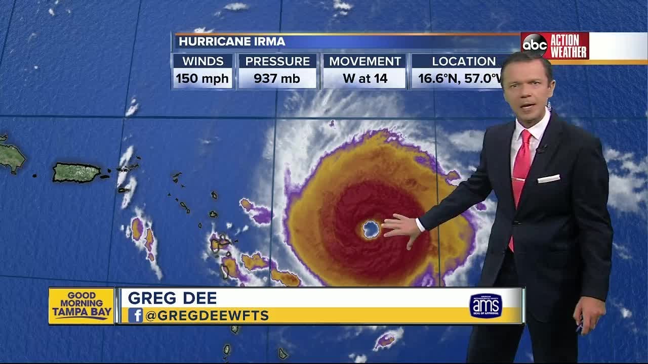 Hurricane Irma Update | Floridas Most Accurate Forecast with Greg Dee ...