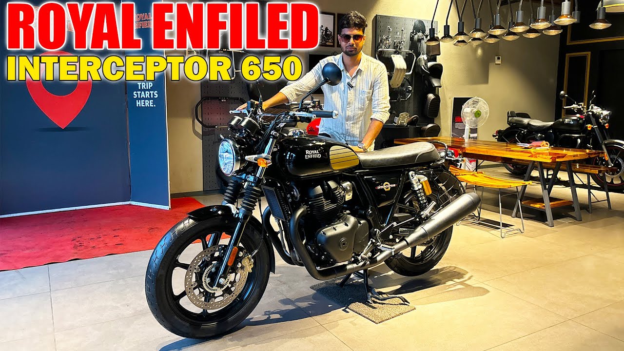 New 2024 Royal Enfield Interceptor 650 Detailed Review || All Prices & Features Explained ...