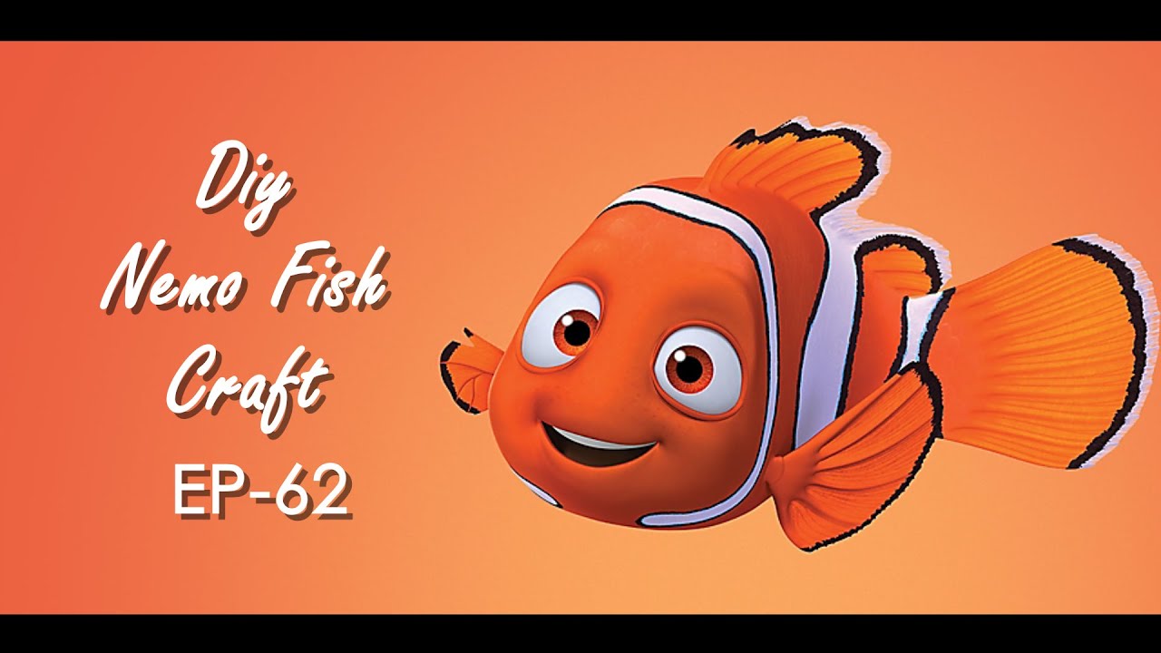 EP 62 DIY Paper Nemo Fish idea, Easy Origami Fish tutorial, How to make ...
