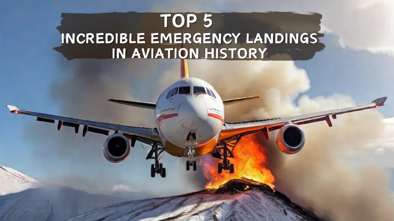 Top 5 Incredible Emergency Landings in Aviation History - YouTube