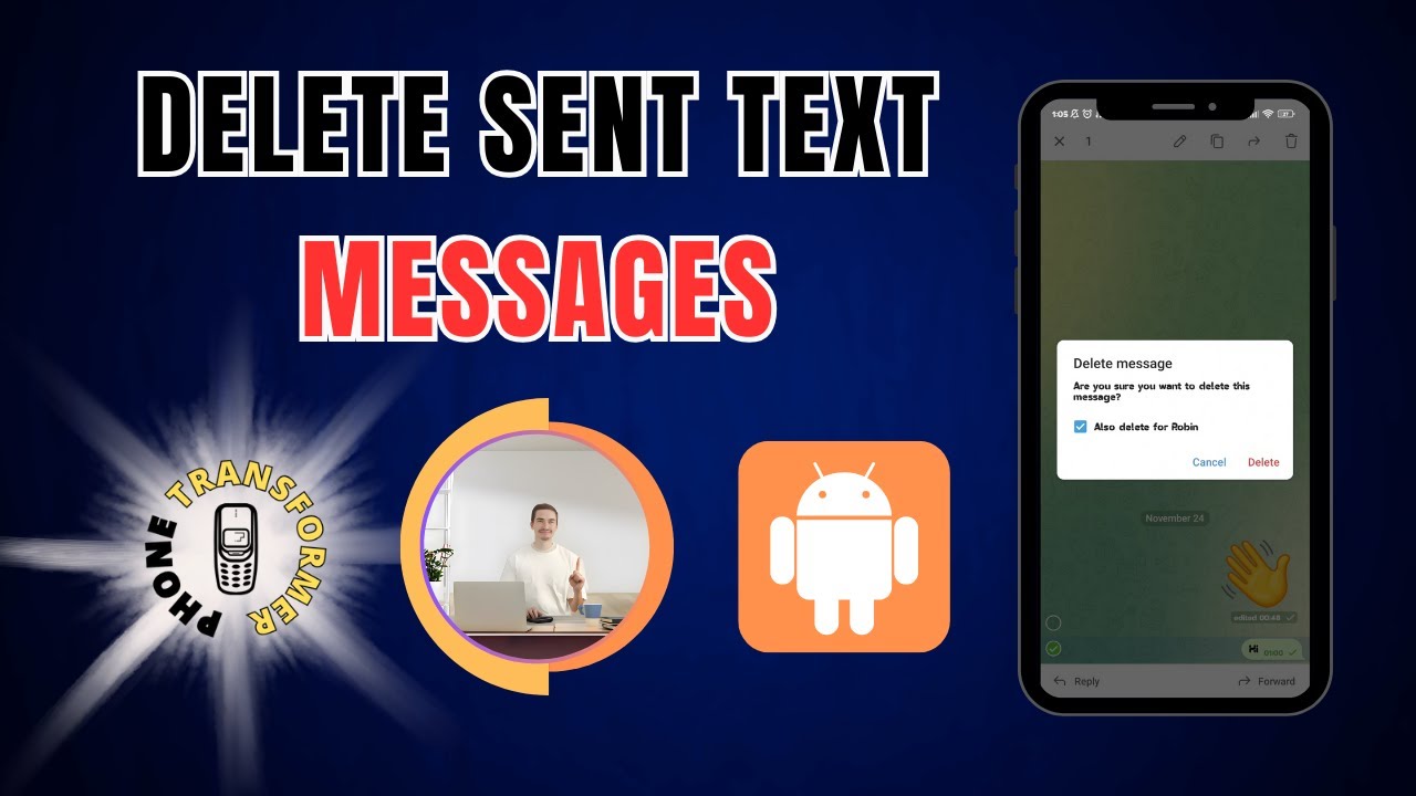 How to Unsend a Text Message Android - YouTube