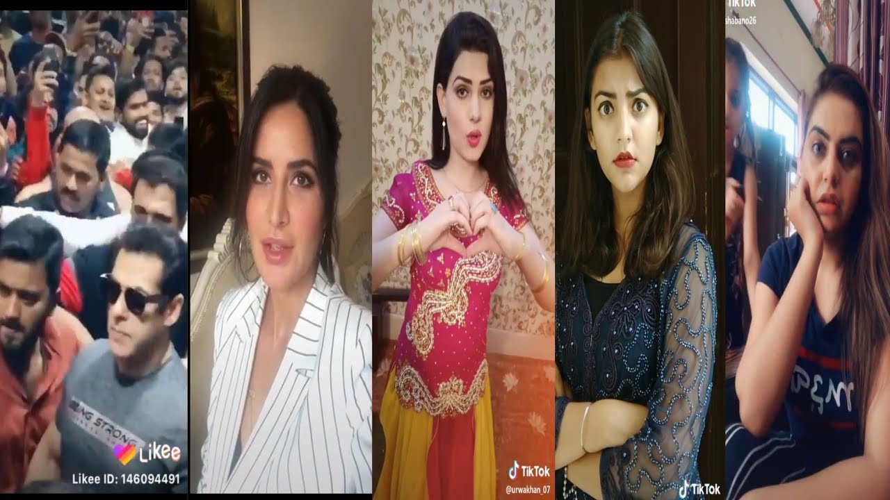 Salman Khan Katrina Kaif Simi Chawla on Tiktok musically funny Punjabi ...
