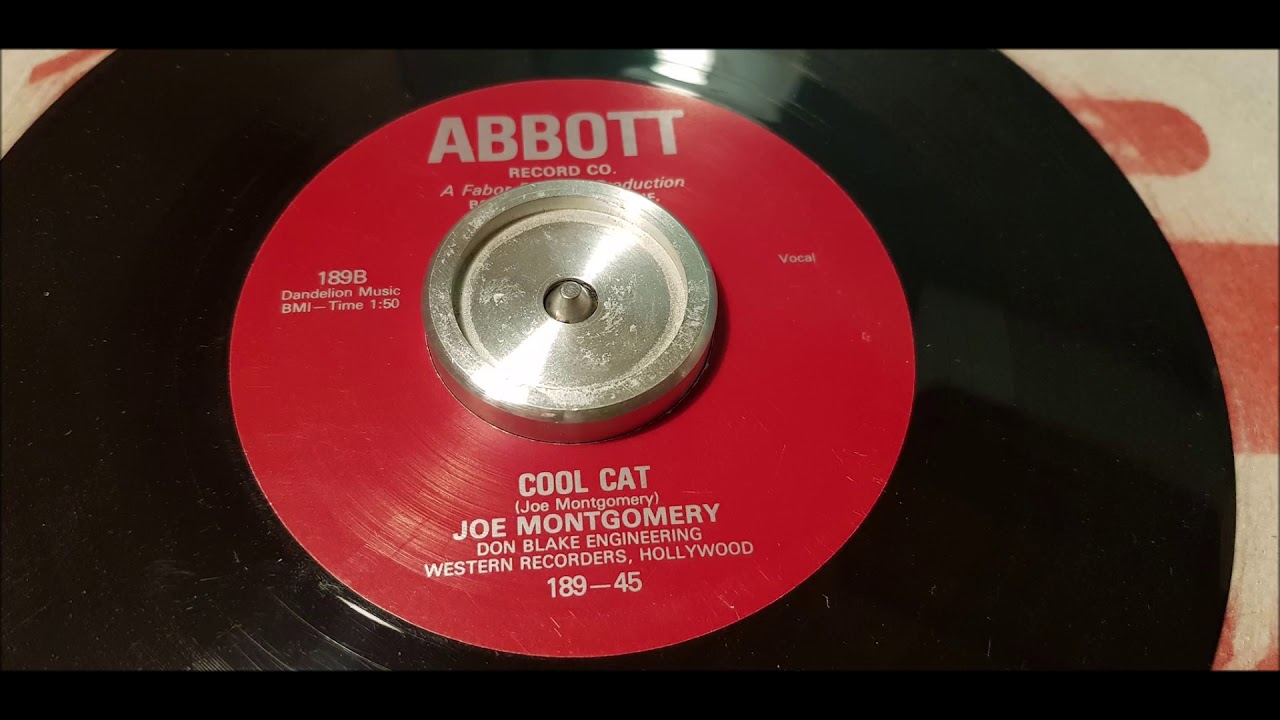 Joe Montgomery - Cool Cat - 1957 Rockabilly - ABBOTT 189 - YouTube