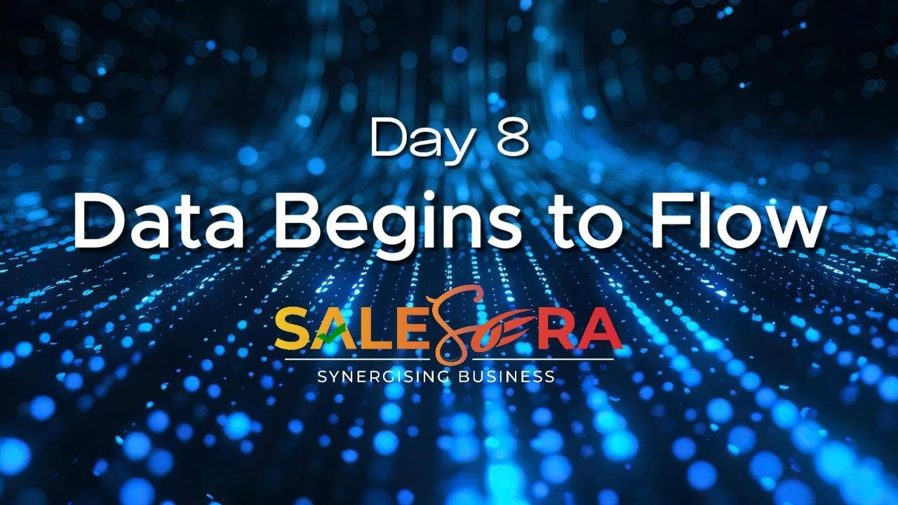 Day 8 Data Begins to Flow - YouTube