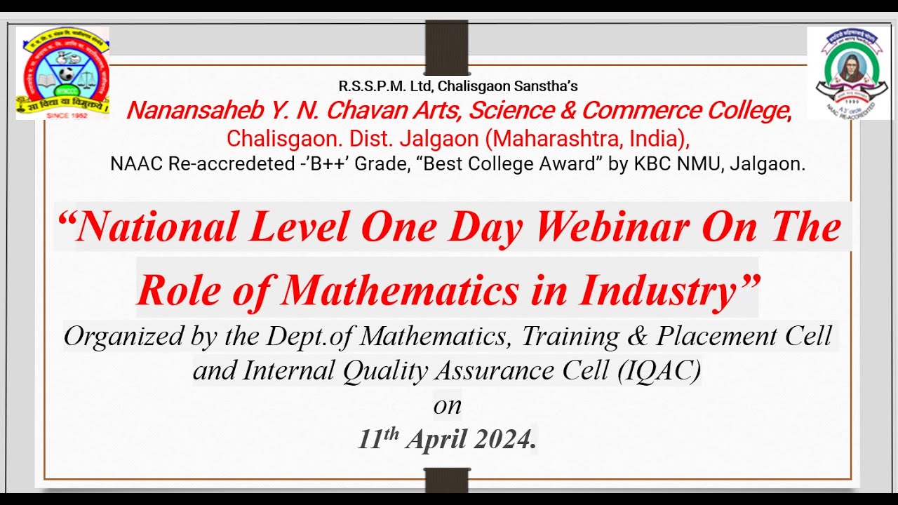 The Role of Mathematics in Industry - YouTube