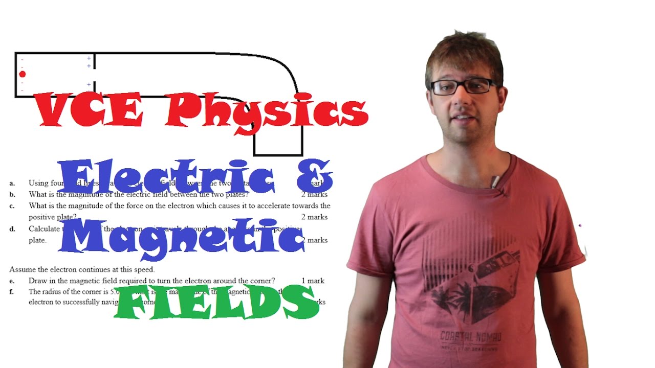 VCE Physics: Electric & Magnetic Fields Application Question - YouTube