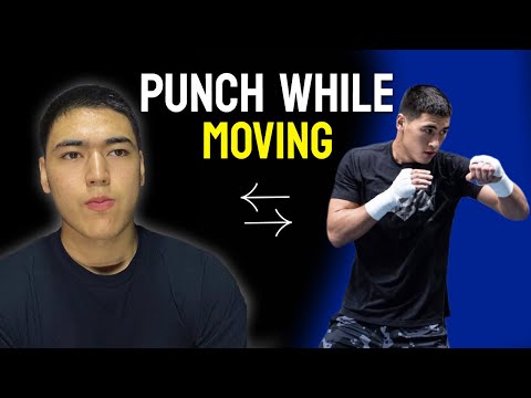 How To Trow Punches While Moving? Pendulum Step Footwork And Striking!