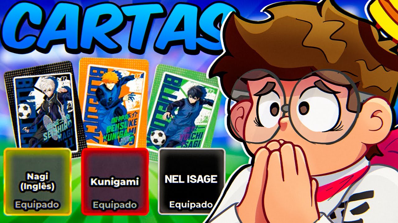 As CARTAS De BLUE LOCK Definem as Minhas HABILIDADE No Blue Lock Rivals ...