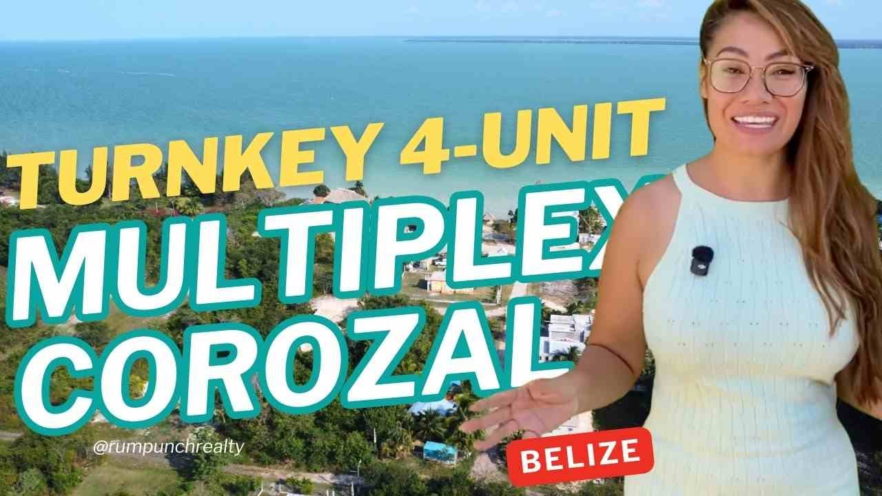 Belize Investment Property | Turnkey 4-Unit Multiplex in Corozal - YouTube