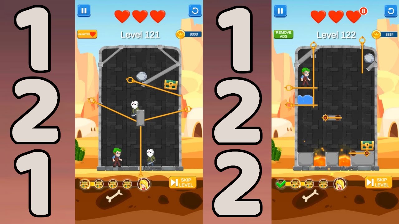 Pull Pin Master Level 121 & 122 - YouTube