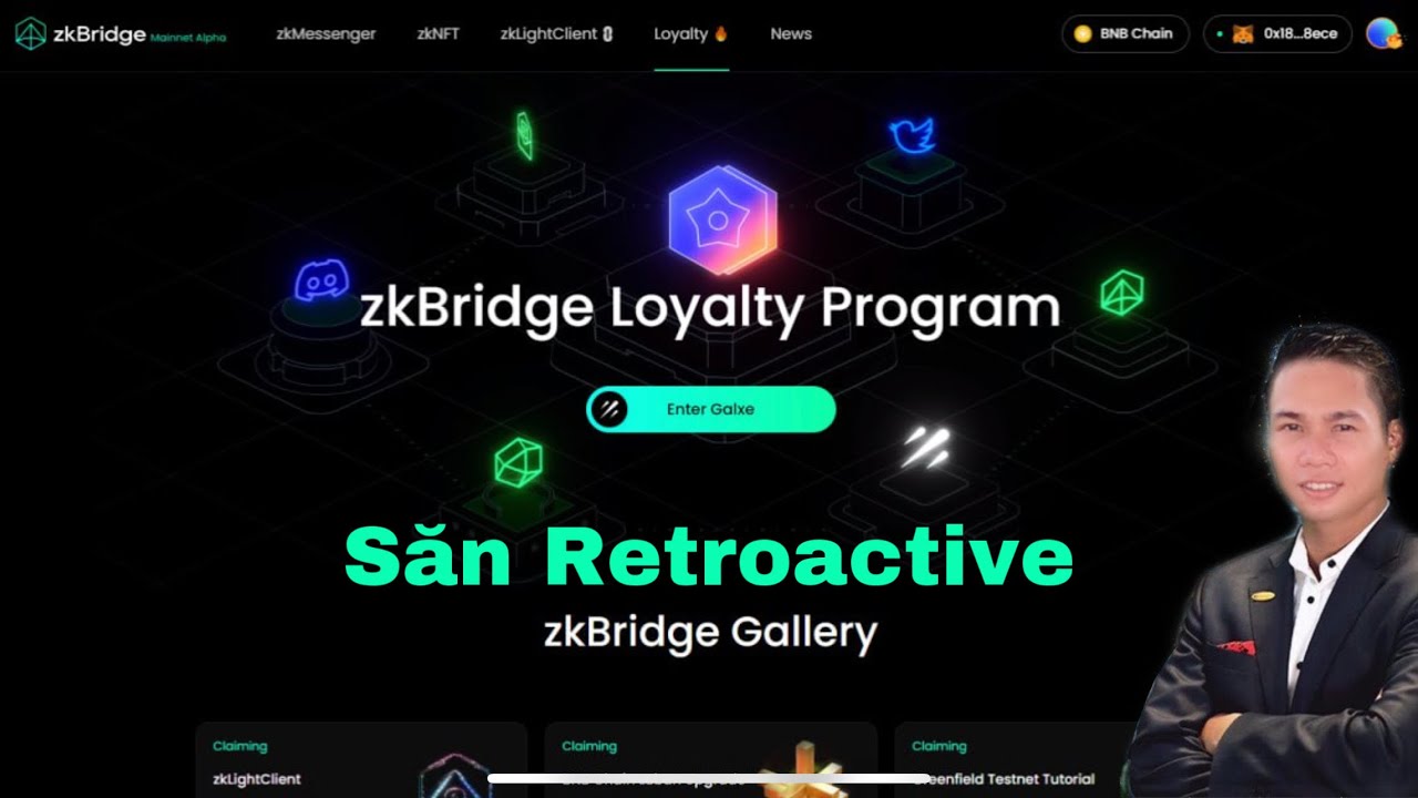 [zkBridge Mainnet Update] Hướng dẫn làm 3 nhiệm vụ mới zkBridge / Săn Retroactive zkBridge - YouTube
