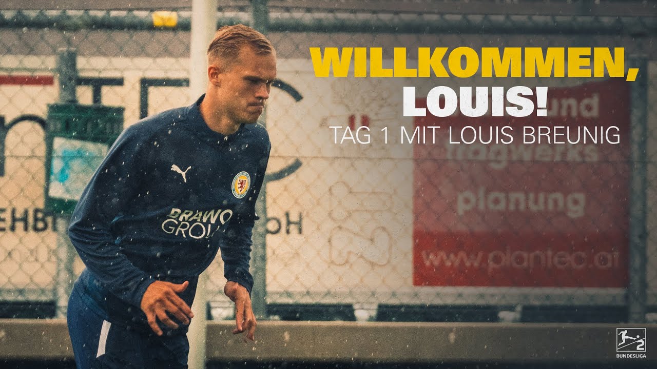 WILLKOMMEN, LOUIS! ️ | Tag 1 in Blau-Gelb mit Louis Breunig - YouTube