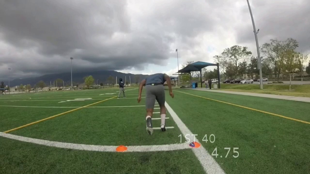 Harold Mobley 2017 T.P.S.F.L Pro Day - YouTube
