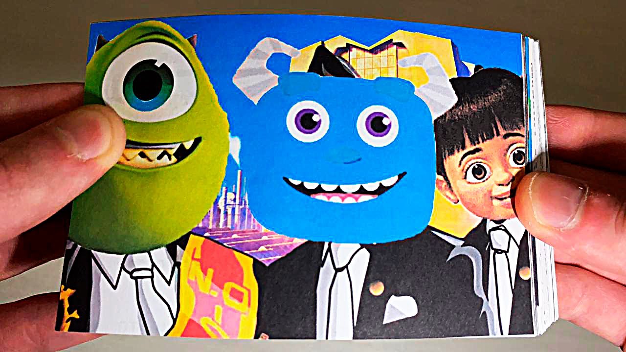 Flip Book Monster Inc. - Coffin Dance Meme Song | FLIPBOOK ANIMATION ...
