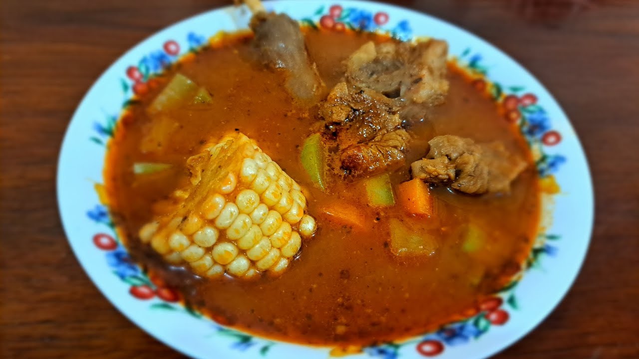 como hacer un sustancioso caldo de cola de res 😋el que le gusta a ...