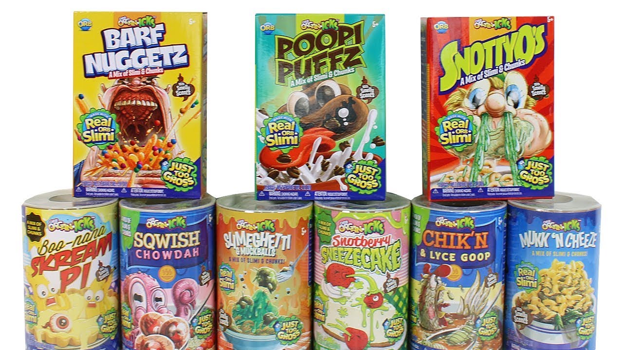 Orb Organ-Icks Food Slime Kit Unboxing Toy Review - YouTube