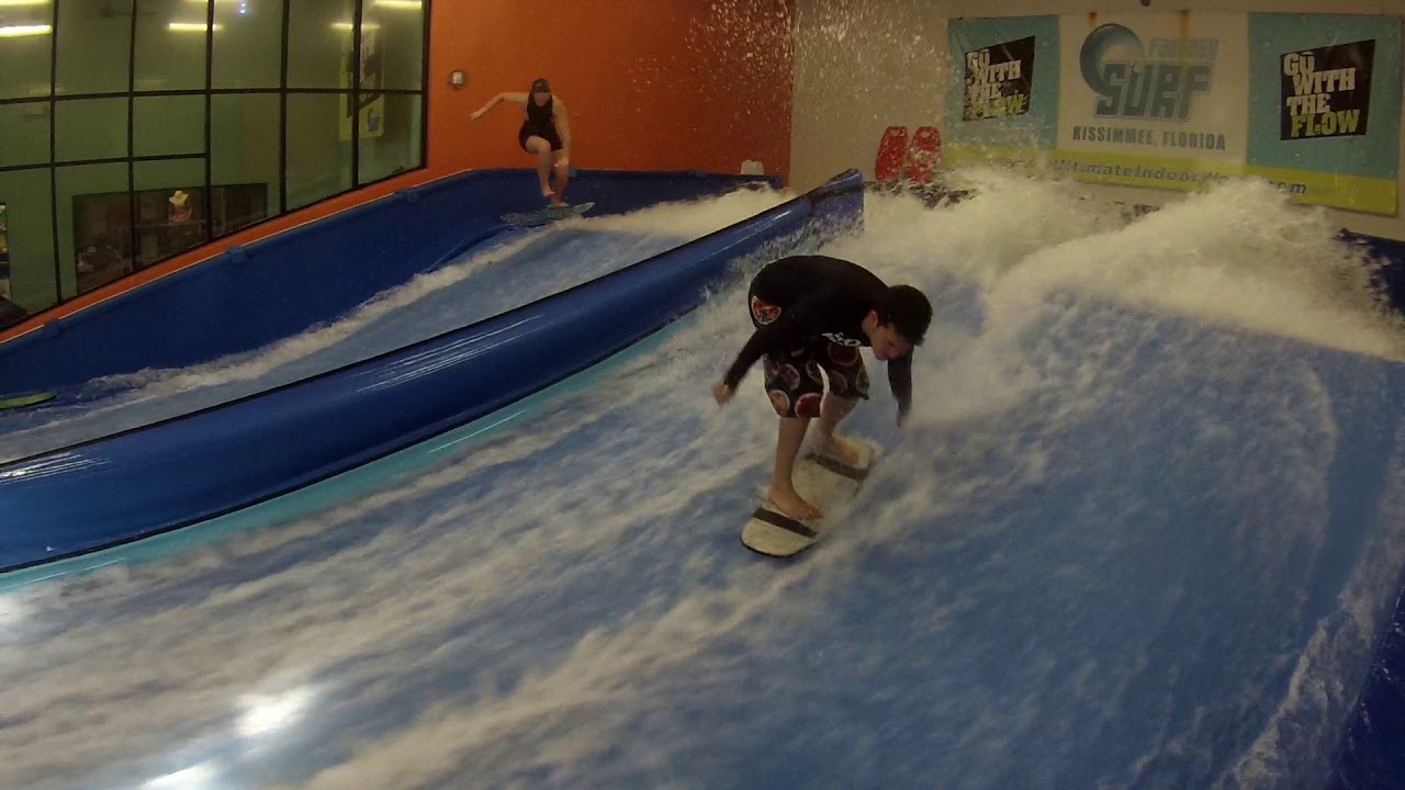 FlowRider at Fantasy Surf Indoor Surf Machine Kissimmee Florida Pro ...