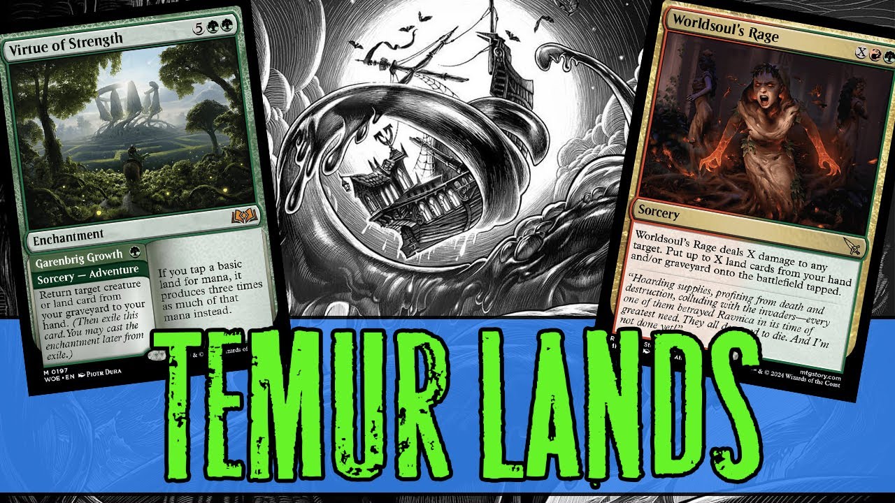 Эта колода - ТОП! Temur Lands MTG Arena Murders at Karlov Manor ...