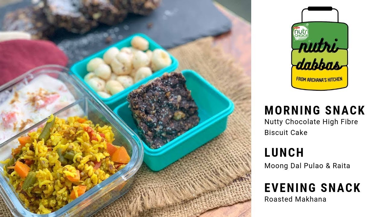 Healthy Office Lunch Box Recipes - Episode 4 - Nutri Dabba by Archana's ...