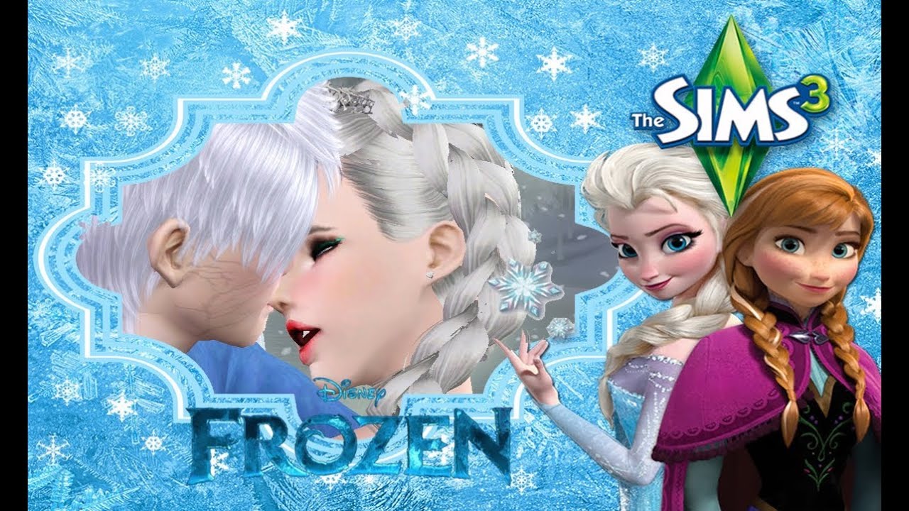 The Sims 3 Frozen #6 เอลซ่า แจ็คฟรอสต์ Get Married - YouTube