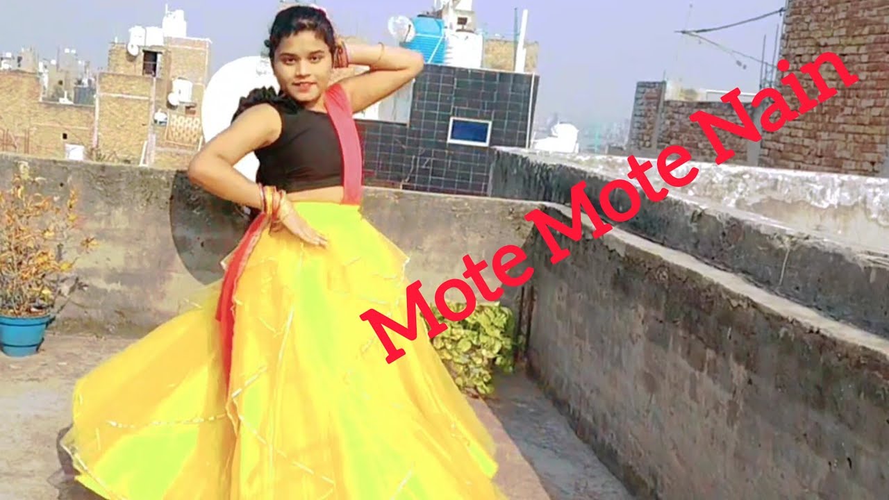 Mote Mote Nain - Renuka Panwar | New Haryanvi Song | Dance Video - YouTube
