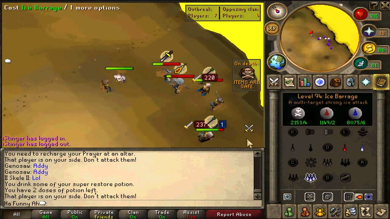 Outbreak VS Tribulation P2P Miniwar 26/1/11 - YouTube