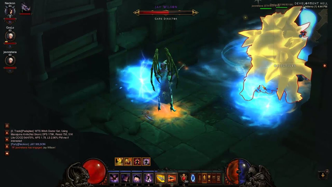 Diablo 3 Hardcore Development Hell Jay Wilson and Josh Mosqueira - YouTube