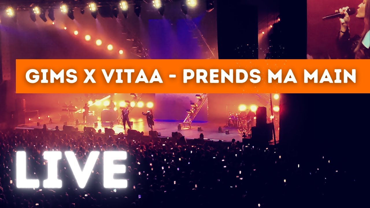 Gims x Vitaa - Prends ma main (Live) - YouTube