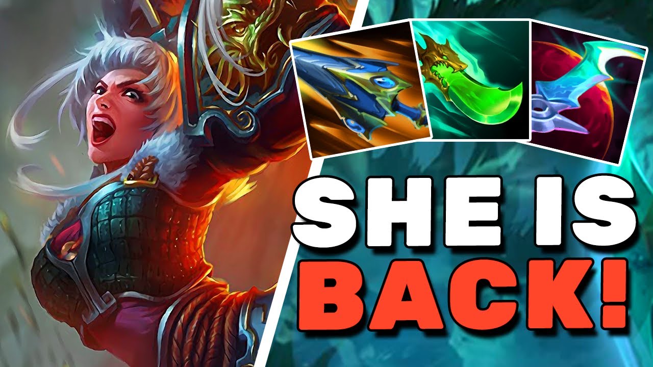 TRYING OUT RIVEN IN S14! - NEW ITEMS AND BUILD - YouTube