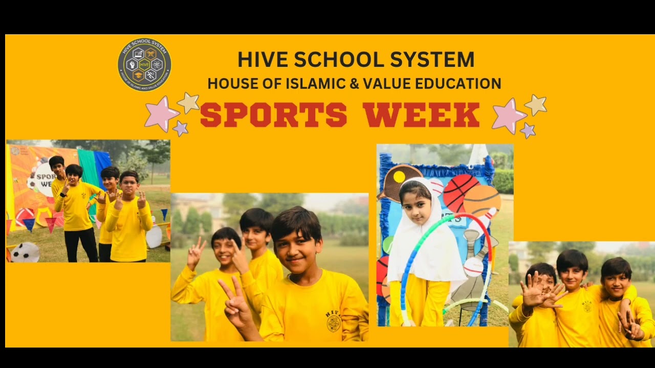 HIVE School System Flagship Campus Sports Week - YouTube