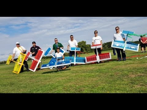 EVOLUTION MODELS FUSION EP RC FUNFLY PLANES - BALLOON POPPING DISPLAY ...