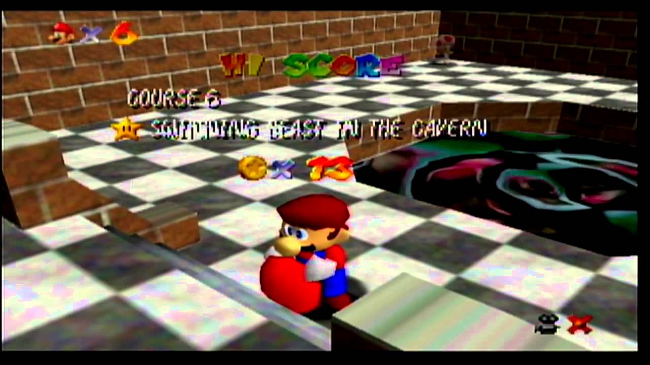 Let's Play Super Mario 64 (Blind) Ep. 10: Who's That Sea-Monster? - YouTube